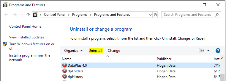 HOGAN DATA - Managing Your Information